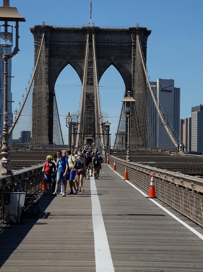 Walking the Brooklyn Bridge – Photography by CyberShutterbug