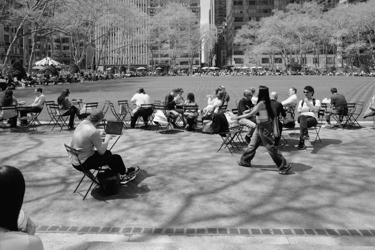 Strolling Bryant Park – Photography by CyberShutterbug