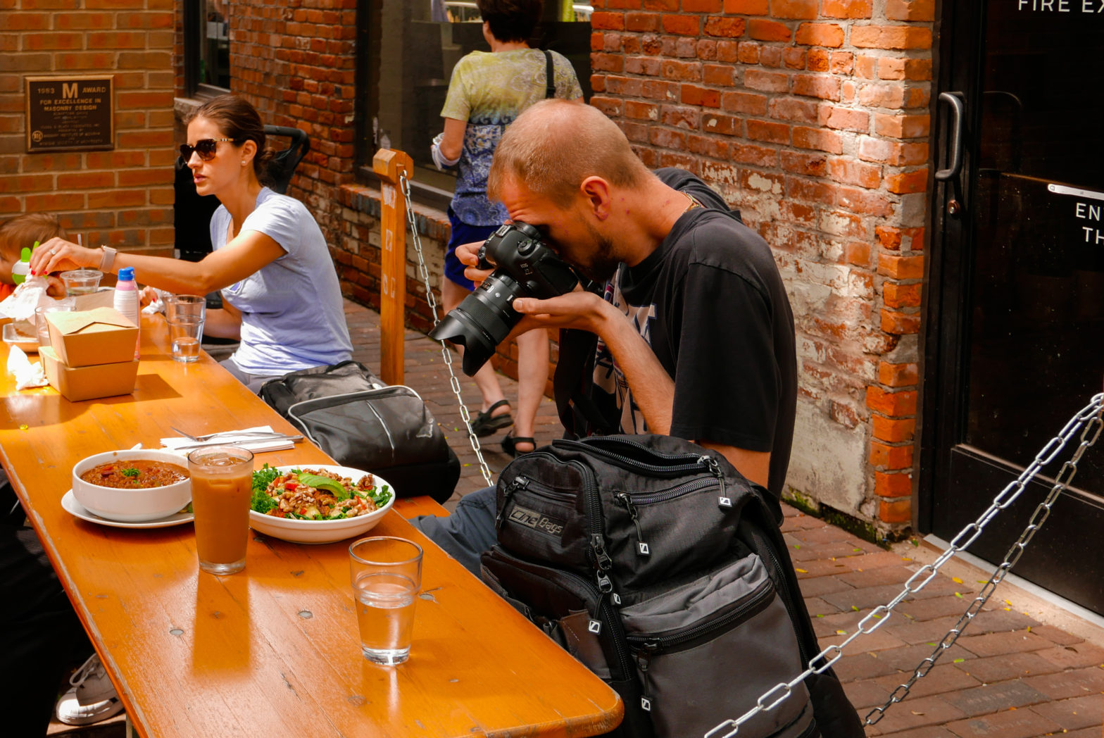 Documenting Lunch – Photography by CyberShutterbug