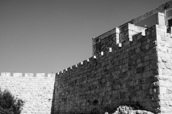 Wall of Jerusalem’s Old City – Photography by CyberShutterbug